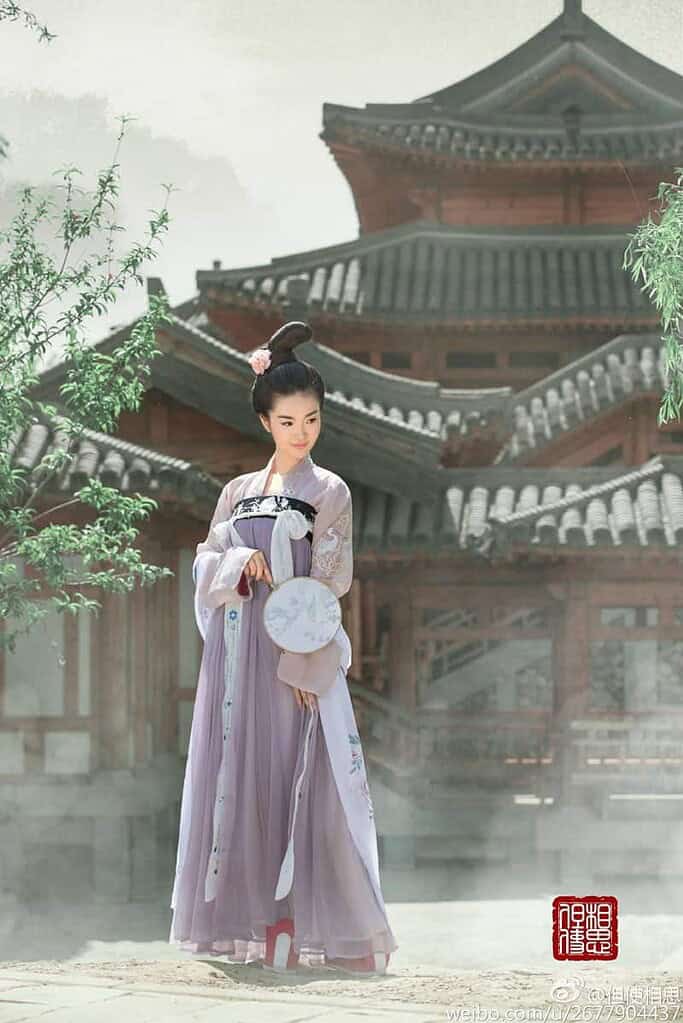Pakaian Tiongkok Han (Hanfu) Dinasti Tang, Qixiong Ruqun » Fashion ...
