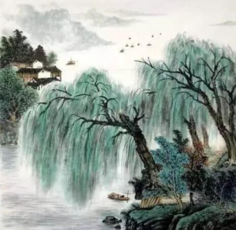 Idiom Tiongkok - Pohon Willow Gelap, Bunganya Cerah (柳暗花明 Liu An Hua ...